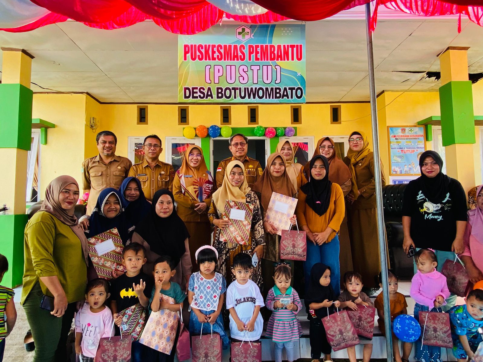 Integrasi Layanan Primer di Pustu Desa Botuwombato Diresmikan, Pertama ...