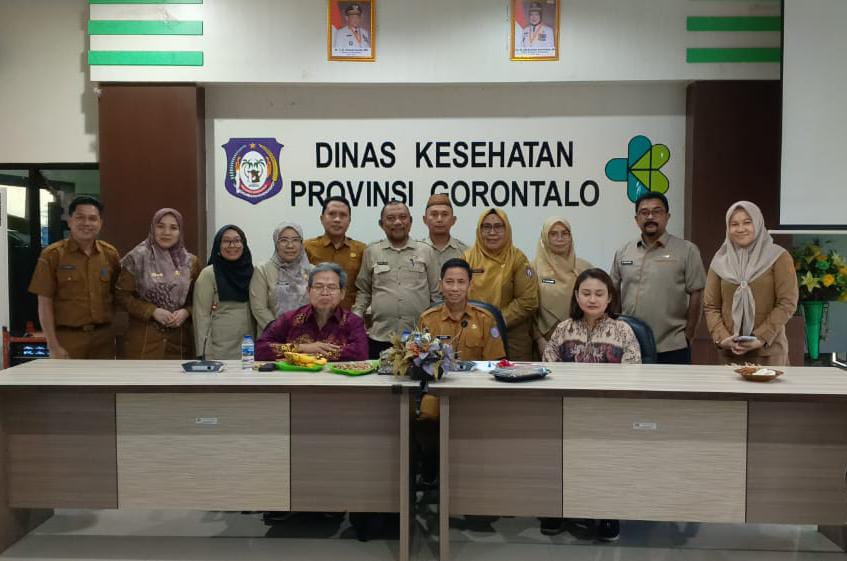 Dinkes Provinsi Gorontalo Adakan Perjumpaan dengan Pengurus Adinkes ...